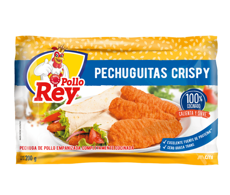 Pechuguitas Crispy 200g – Pollo Rey